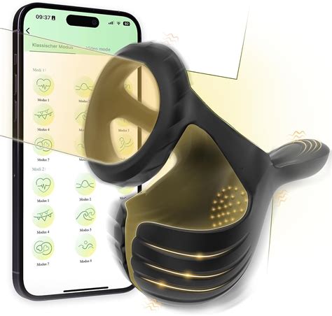 Penisring Vibrator Für Hoden Mit 10 Vibrationsmodi App Vibrator Erotik Sex Spielzeug Für Die