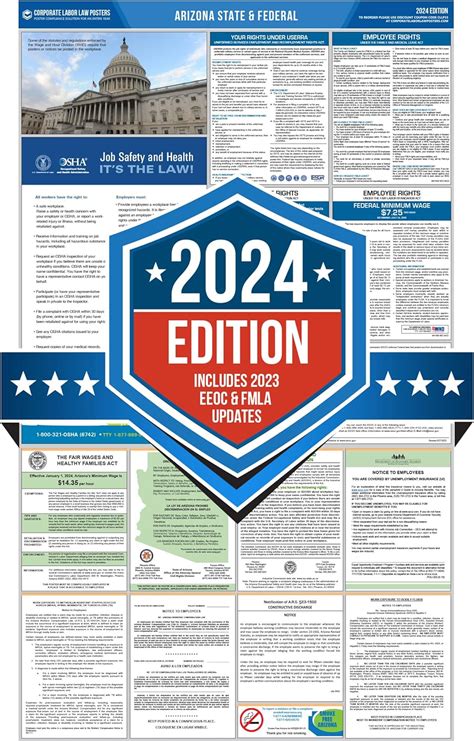 Corporate Labor Law Posters 2024 Arizona State And Federal Labor Law