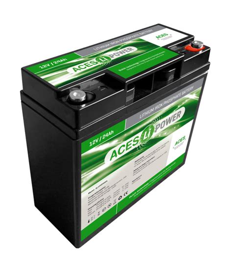 Aces Lithium accu 12V 24Ah | 12 volt Lifepo4 accu - VenemaTech.shop