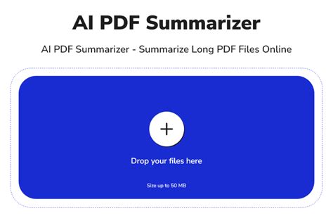 ai pdf summarizer easy with ai