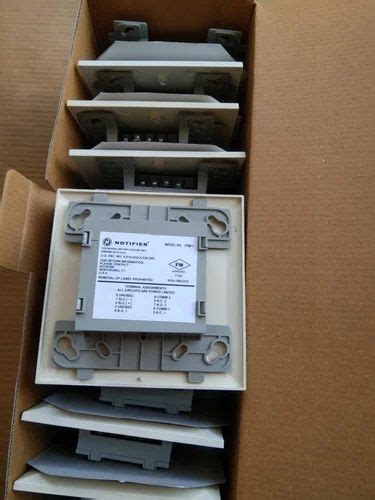 Notiefire 2 Pole Notifire Fire Relay Module For Industrial Use 24