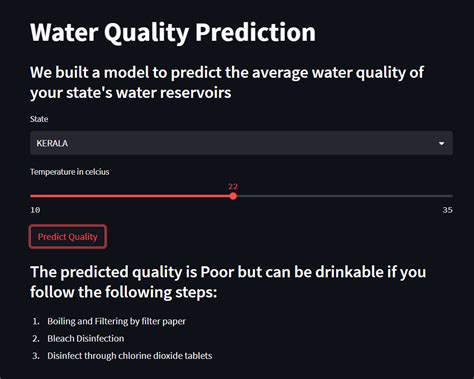 Github Shruti 1205waterqualityproject Predicting Water Quality
