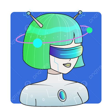 Nft Avatar Vector Element Character The Art Of Math Glasses Png And