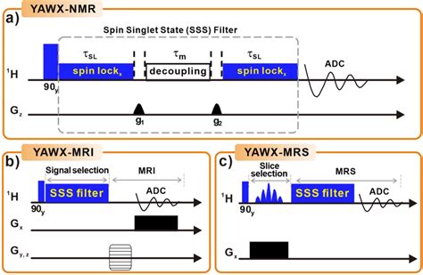 The Scheme Of The Pulse Sequence Designed For A The Molecular