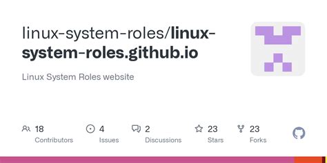 Linux System Roles Github Io Role Requirements Md At Main Linux System Roles Linux System