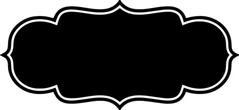 Labels Svg Free Printables Stencils Silhouette