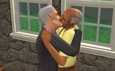 Old Men Kissing S Tenor