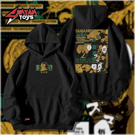 Hoodie Anime X Jintan Toys Jujutsu Keisan Surugu Geto Jintan Toys