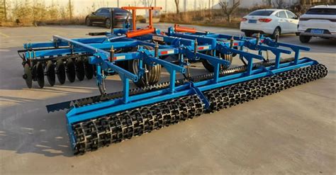 Foldable Combined Soil Preparation Machine Heavy Duty Diesel Powered