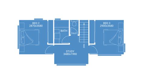Second Storey Extension Floor Plan Examples