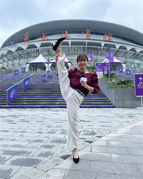 杉原愛子さんのインスタグラム写真 杉原愛子Instagram 昨日からアジア大会体操競技が始まってます 私は現地中国杭州で