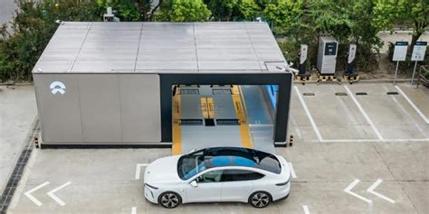 Nio ET Spy Shots Emerge As Company Reaches Battery Swap Stations In China ArenaEV