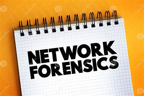 Network Forensics Sub Branch Of Digital Forensics Relating To The Monitoring And Analysis Of