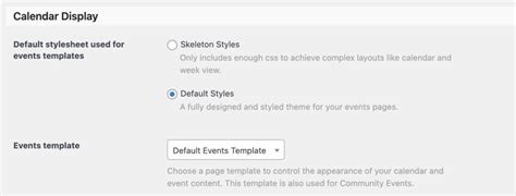 Basic Template Settings Knowledgebase