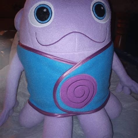 Boov Oh Soft Toy From The Cartoon Home Etsy
