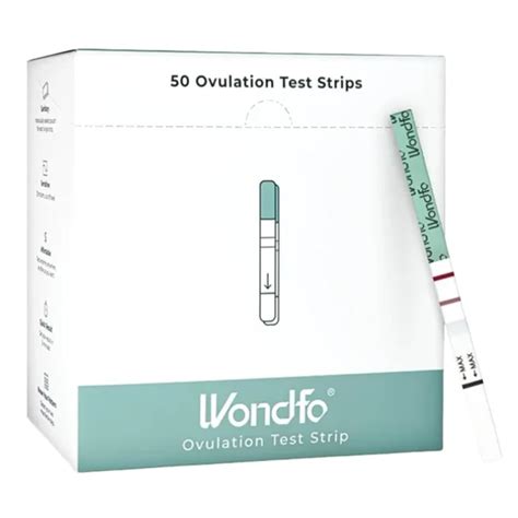 Wondfo 50 Ovulation Test Strips Accurate Lh Testing