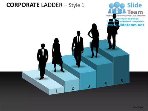 Corporate Ladder Style 1 Powerpoint Presentation Slides Ppt Templates Ppt