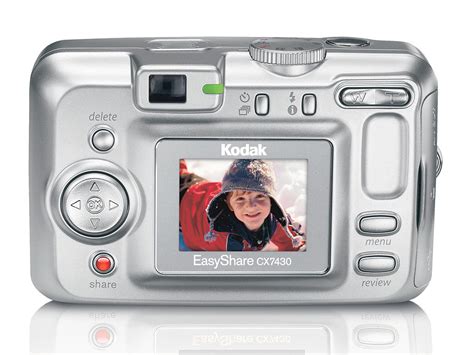 Kodak Easyshare Cx7220 Cx7300 Cx7430 Digital Photography Review