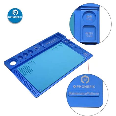 Microscope Fixed Base Aluminum Alloy Mat Pcb Soldering Pad