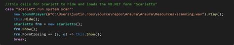 Vb Net Launch Vb Form From A C Form Stack Overflow