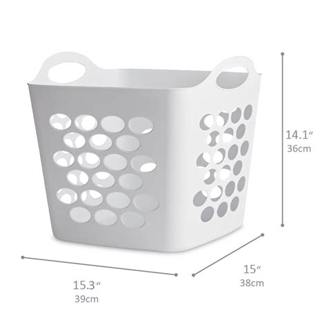Square Flex Laundry Basket Starplast