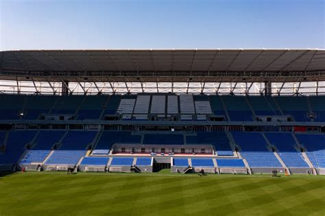 Stadium Built With Shipping Containers Reaches Completion In Qatar