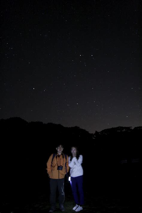流れ星も見れた満天の星空ツアー♪│オレンジフィッシュ｜伊豆大島のダイビングと自然体験ガイドツアー