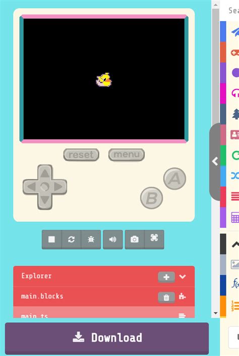Collapse Simulator Button Overlaps With Scroll Bar Issue Microsoft Pxt Arcade GitHub