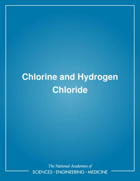 Chlorine And Hydrogen Chloride The National Academies Press