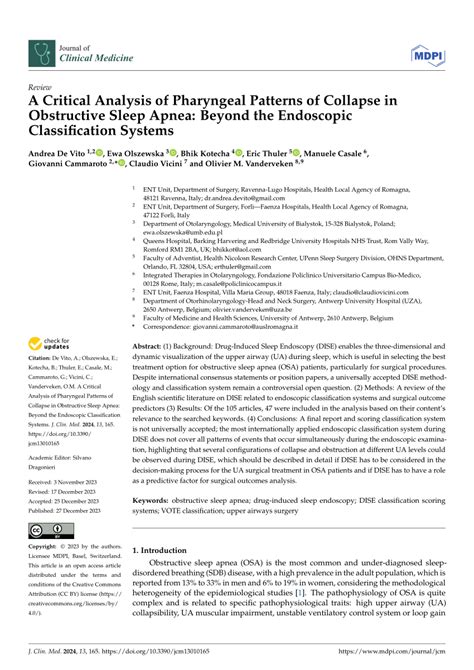 Pdf A Critical Analysis Of Pharyngeal Patterns Of Collapse In