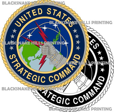 United States Strategic Command Seal Vector Image Files Ai Etsy