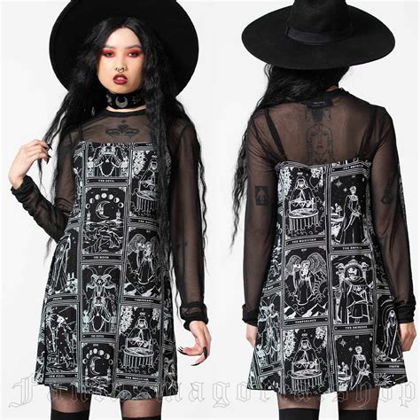 Believer 2 Piece Dress Killstar Womens
