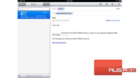 Setting Up A POP Email Account On The IPad Web24