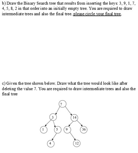 Solved Represent The Following Binary Tree With An Array