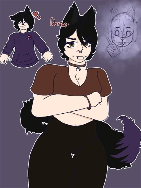 Redrew My First Ever Oc By Dorianrrbart On Deviantart
