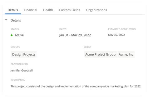 Project Side Panel Kantata Knowledge Base
