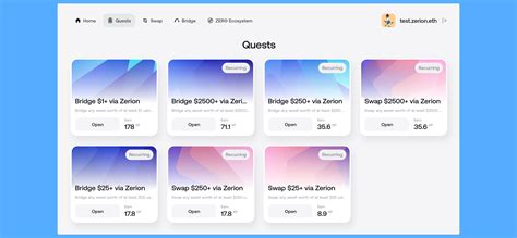 Introducing Zerion Rewards XP Levels And More