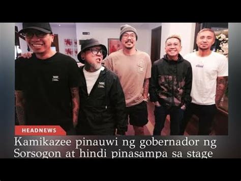 Kamikaze Issue Kamikaze Hindi Pina Perform Sa Sorsogon YouTube