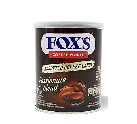 Fox Coffee World Passionate Blend Candy Tin 135g
