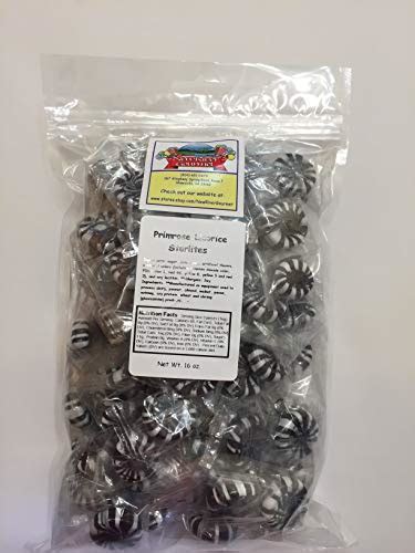 Licorice Starlight Mints 1 Pound Licorice Star Light Mints Starlite Ha