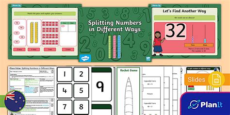 Place Value 2 Digit Numbers Splitting Numbers Lesson 5