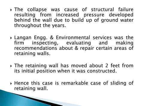 Modes Of Failure Of Retaining Walls PPT