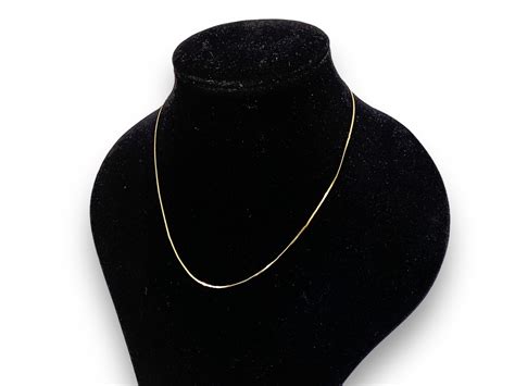 Lot 14kt Gold Chain Necklace