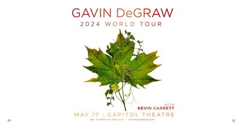 Gavin Degraw First Fleet Concerts