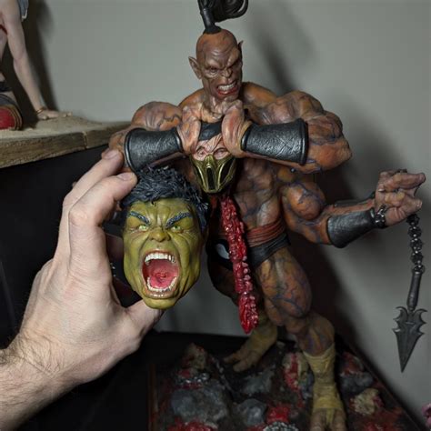 Master 1 4th Scale Is Just So Big For Reference Goro Is 1 6th Scale