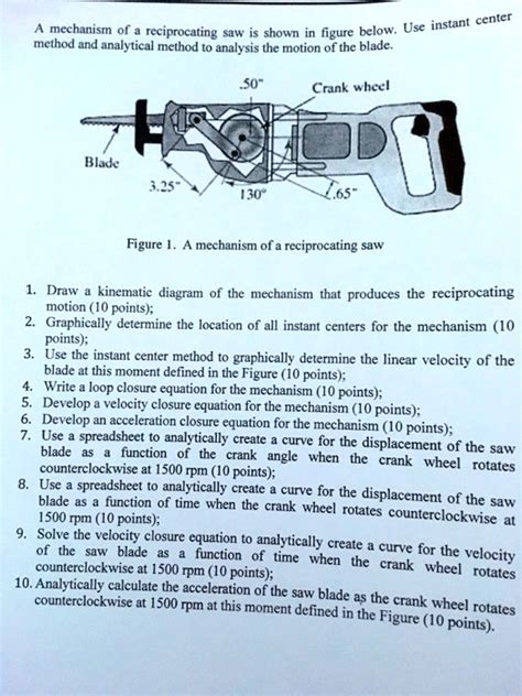 Solved Use The Instant Center Method And Analytical Method To Analyze