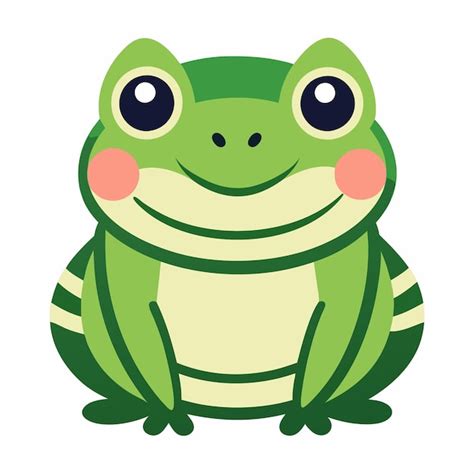 O Sapo Chora Kawaii Vetor Premium Gerado Com Ia