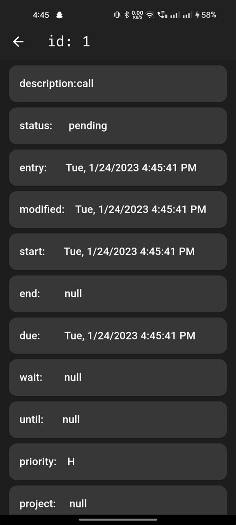 Made Some UI Changes On The Task Details Page Issue CCExtractor Taskwarrior Flutter GitHub