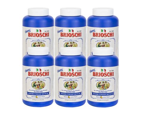Brioschi Original Lemon Flavored Effervescent 85 Oz