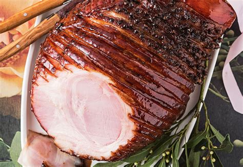 Maple Honey Mustard Glazed Ham